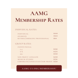 Membership Rates Update | Association of Academic Museums and Galleries